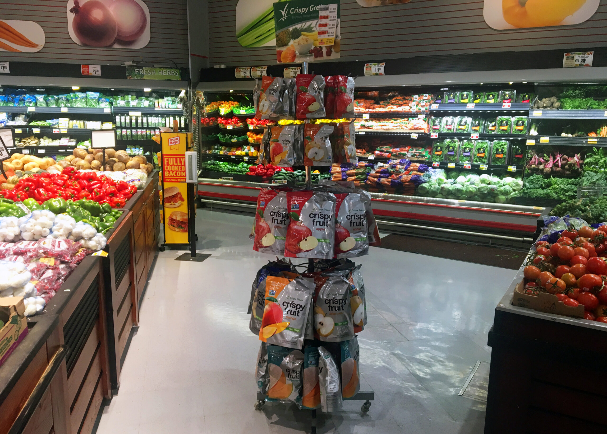 Why merchandising its products in the produce section is a winning ...